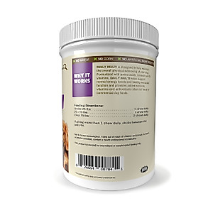 Pet Naturals Daily Multivitamin for Dogs, Veggie Flavor, 150 Chews - Yummy Chews with Amino Acids, and Antioxidants - Supports Energy, Metabolic Function and Pet Wellness