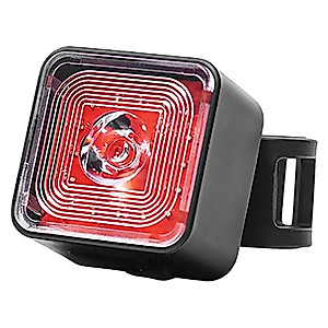 BESSTUUP Riding Light Front and Rear Sets of Lights Brake Warning Rear Bike Light Easy Install USB Rechargeable Brake Sensing Light for Bicycle Road Cycling - E105R Rear