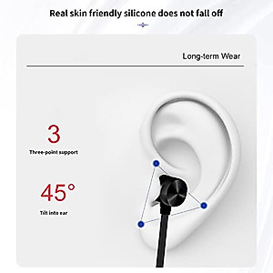 TOLUON XT11 Wireless Headphones Bluetooth Compatible 4.2 Smart Noise Canceling Subwoofer Magnetic Low Power Sports Wireless Headphones Black One Size