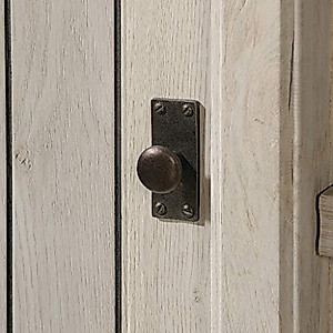 Sauder Costa Credenza, Chalked Chestnut finish