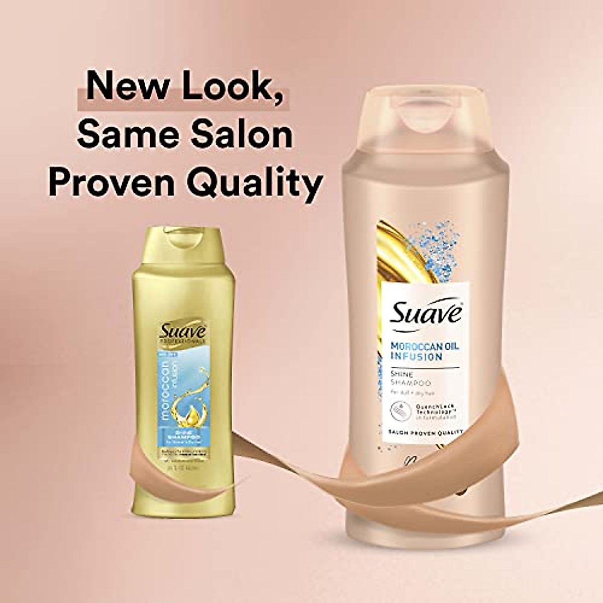 Suave Professionals Shine Shampoo Moroccan Infusion 28 Oz(Pack of 4)