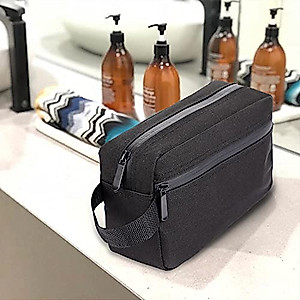 Etercycle Toiletry Bag for Men, Portable Travel Toiletry Organizer Bag,Shaving Bag for Toiletries Accessories (Black)
