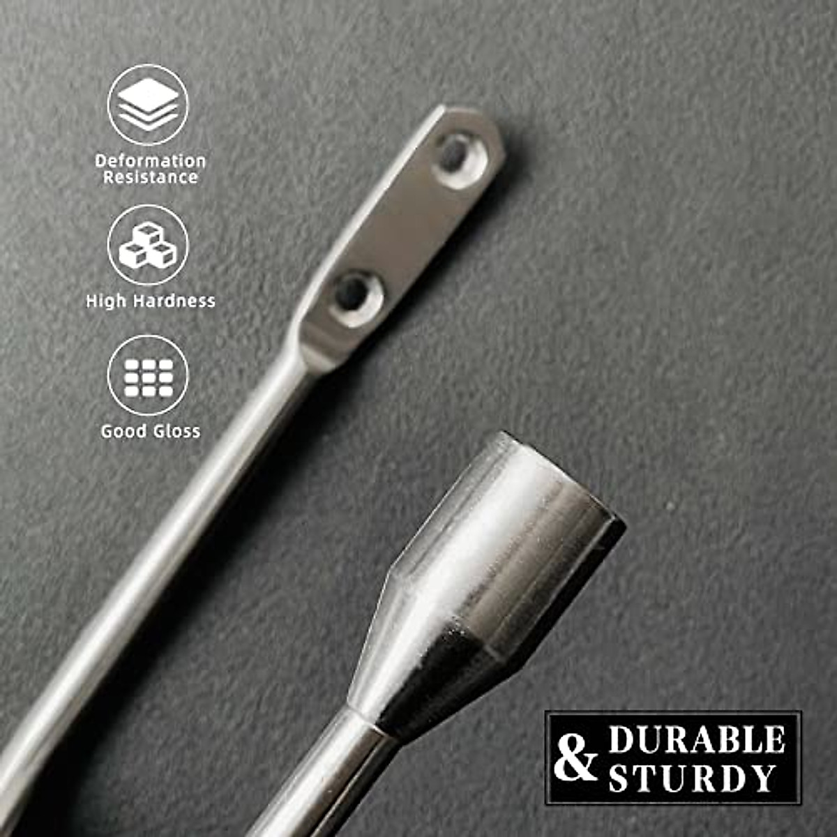 YH YAO Metal Curtain Holdbacks, 2PCS U Shaped Wall Mounted Hook for Home Decor, Decorative Curtain Tieback Curtain Drapery Tiebacks Hooks Curtain Hooks for Wall (Silver)