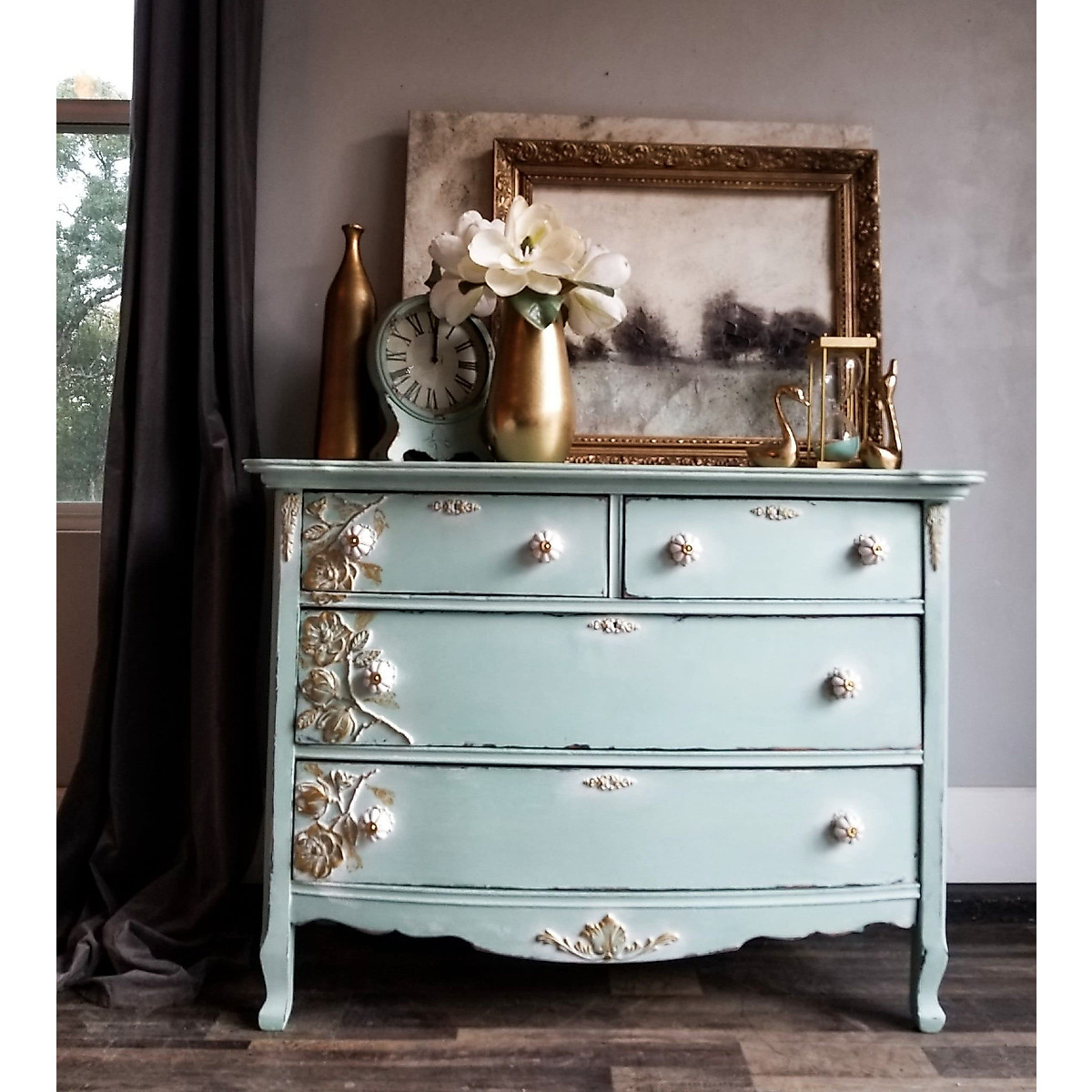 Prima Marketing 643119 Redesign Mould 5X8 WNTR, Winter Blooms