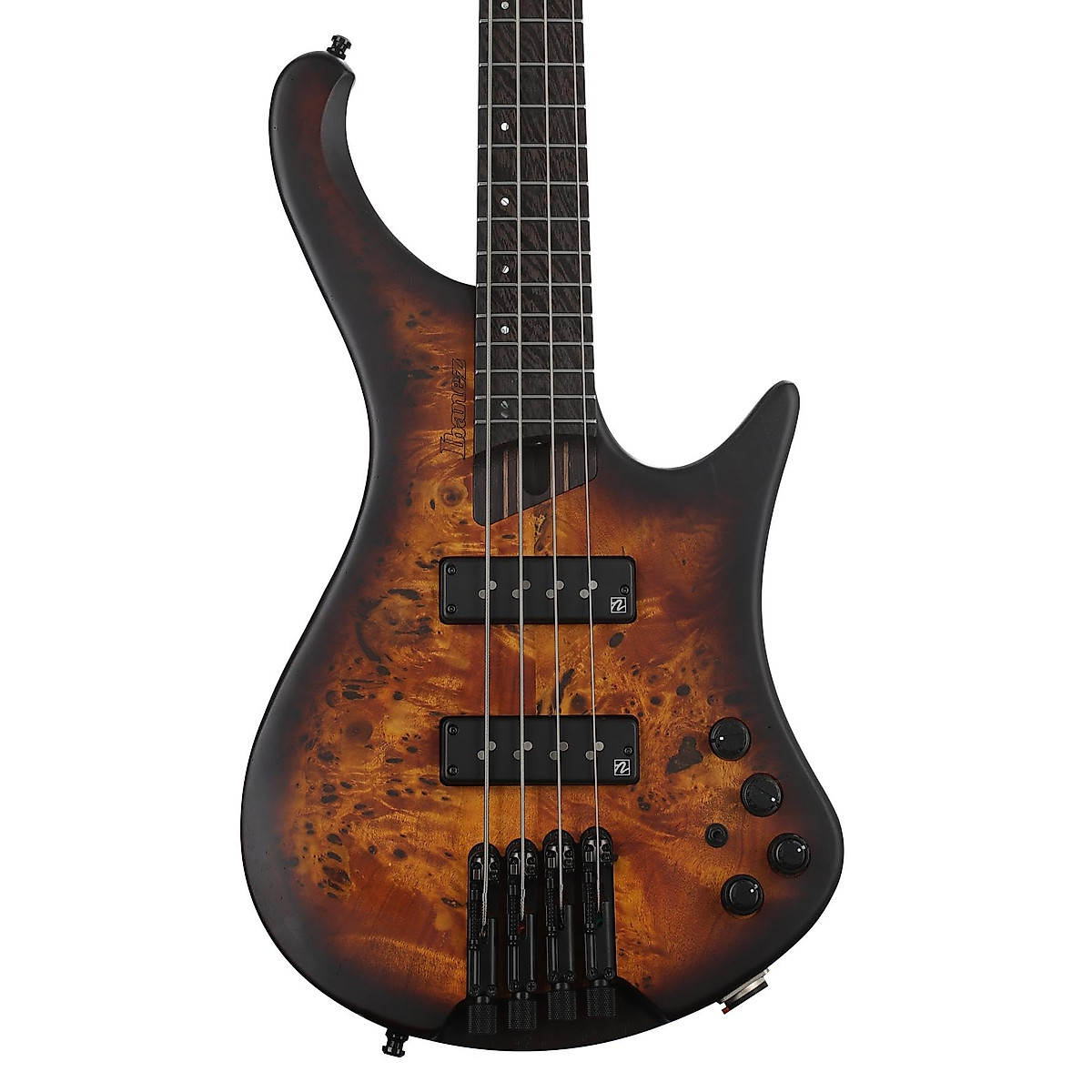 Ibanez Bass Workshop EHB1500 Bass Guitar - Dragon Eye Burst Flat