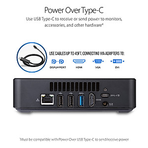 ASUS Chromebox 3 Mini PC with Intel Core i7-8550U Processor, 4K UHD Graphics and Power Over Type C