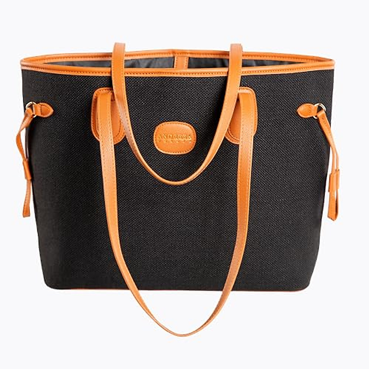 Canvas Tote Bag For Women, Extra Large Cotton Canvas Laptop Tote Bag for Travel School and Work