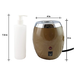 Oil Warmer TOA Single Bottle Pro Massage Heater for Lotion Cream
