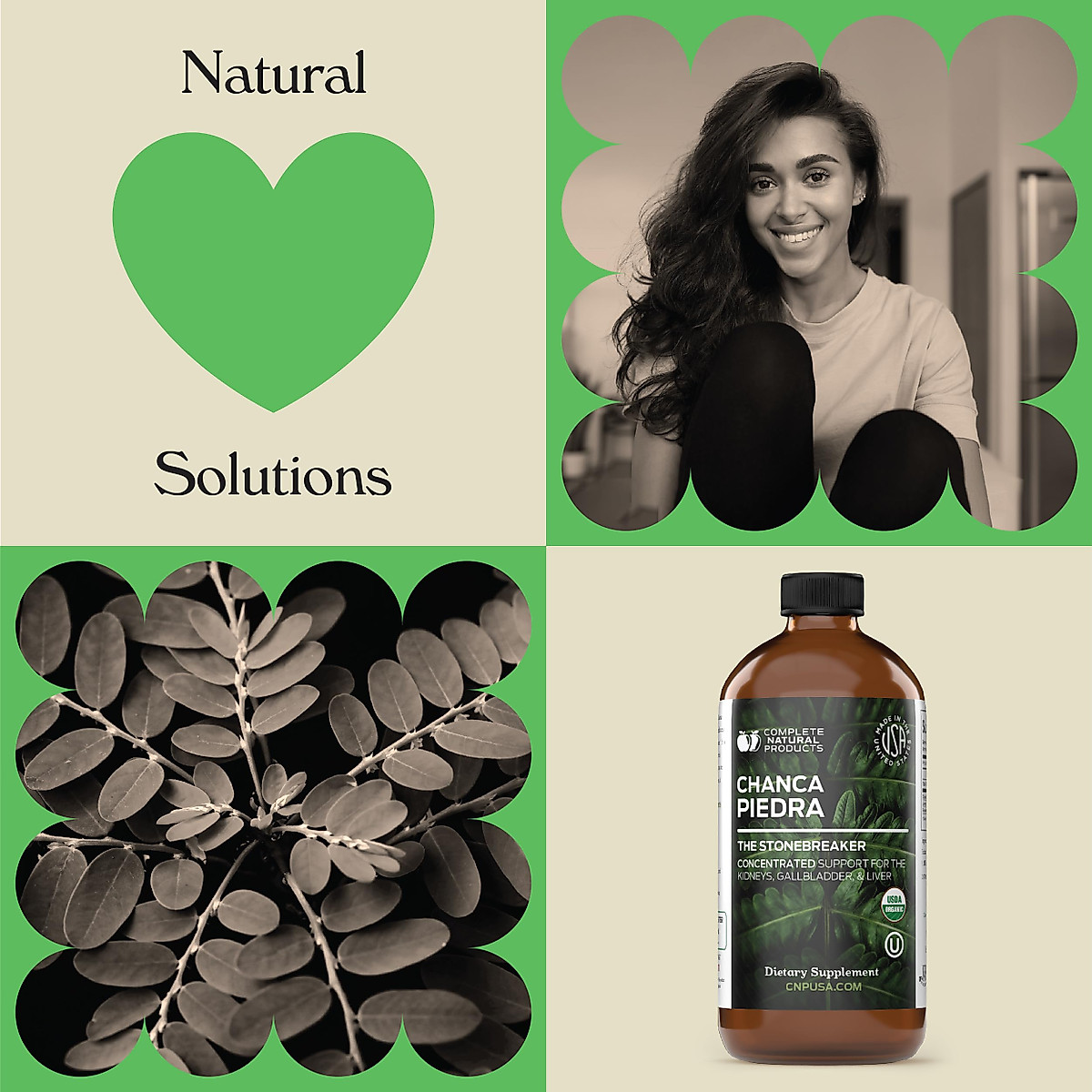 Organic Chanca Piedra Concentrate & Extract 16oz - Phyllanthus Niruri - Natural Liquid Stone Breaker & Crusher Tincture