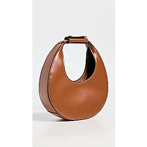 STAUD Women's Mini Moon Bag, Tan, One Size