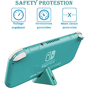 Charging Dock for Nintendo Switch Lite, Charging Stand Station Compatible with Nintendo Switch (Green)