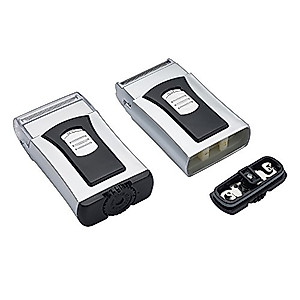 Men’s Foil Travel Shaver Tongtletech Electric Beard Razor Reciprocating Mini Washable Wet/Dry Hair Trimmer（Battery Operated）