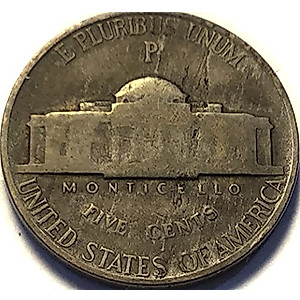 1944 P Jefferson Silver Nickel Seller Fine