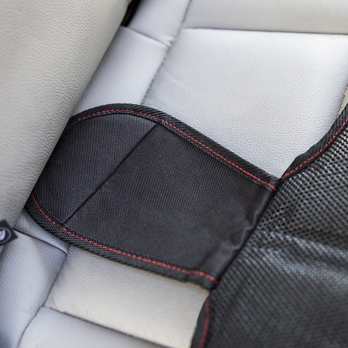 Cheekie Monkie Super Seat Protection Mat, Auto Seat Protector (Seat Cover) with Waterproof Material, Extra Strength Non-Slip Backing, and Sturdy Foam Pads Fits Most Vehicles