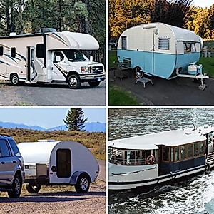 Nicesolar 50W 12V Flexible Solar Panel 50 Watt 12 Volt Semi-Flexible Bendable ETFE Monocrystalline Cell Mono PV Module for Marine Boat Trailer RV Cabin Van Car Uneven Surface Off Grid Battery Charge