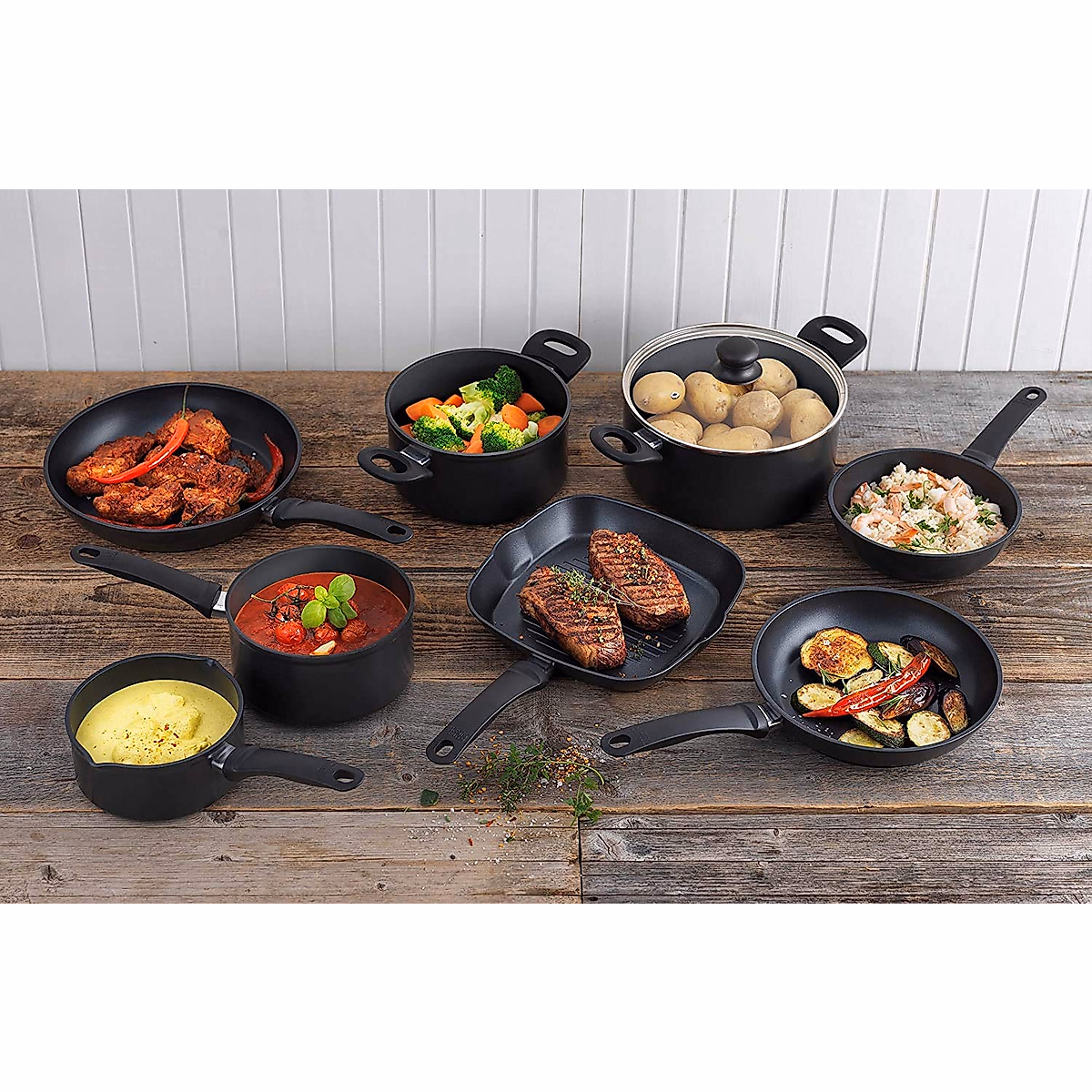 Kuhn Rikon Easy Induction Non-Stick Frying Pan, 8 inch/20 cm