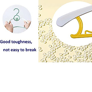 Baby Hangers for Nursery Closet,20pcs Retractable Adjustable and Non-Slip for Toddler Kids Child Closet Hangers