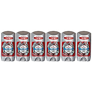 Old Spice Anti-Perspirant 2.6 Ounce Wolfthorn Solid (76ml) (6 Pack)