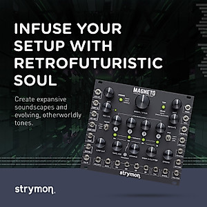 Strymon Magneto Four Head Tape Delay And Looper Eurorack Module with Spring Reverb for Eurorack Synth Setups