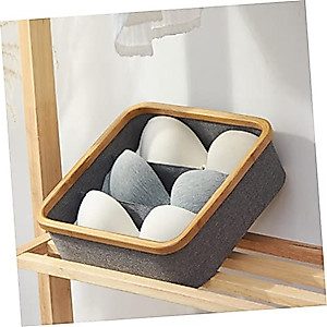 Abaodam 1pc Box underwear storage box drawers for clothes storage drawers containers for clothes makeup drawer organizer socks drawer divided organizer tray cloth container underwear box