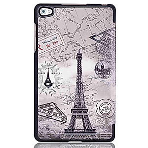 MNtech New Sleep Folding Stand Painted Leather Protective Case Cover For HUAWEI Mediapad M2 8.0inch (D)