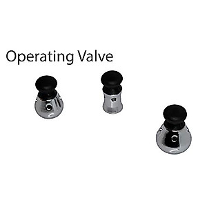 Mirro 92116 Polished Aluminum 5 / 10 / 15-PSI Pressure Cooker / Canner Cookware, 16-Quart, Silver