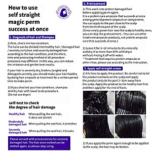 Success at Once Self Straight Magic Perm at Home Easy & Fast Made in Korea