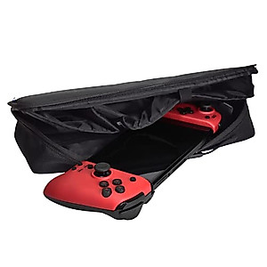 HORI Cargo Pouch - AC Adapter and Split Pad Pro Compatible Travel Case (OLED Model) & Nintendo Switch Lite - Officially Licensed - Nintendo Switch