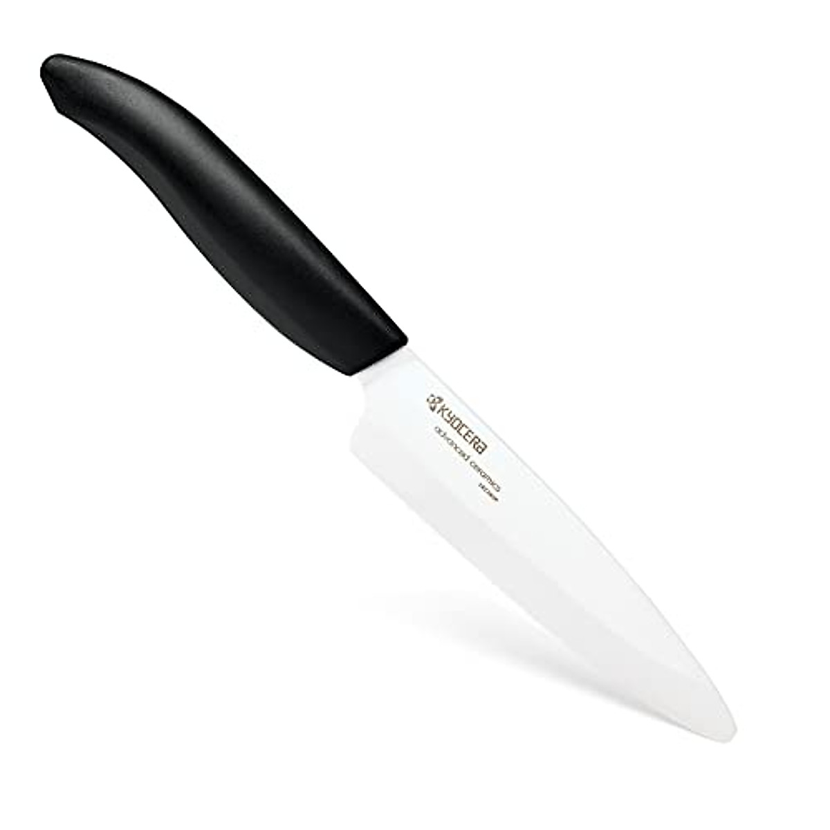 Kyocera FK-3PC BK 3Piece Advanced ceramic Revolution Series Knife Set, Blade Sizes: 5.5", 4.5", 3", Black