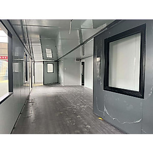 Expandable prefabricated Home Mobile, Prefab House for Hotel, Booth, Office, Guard House, Workshop - Efficient and Versatile Living Solution (20FT*40FT)