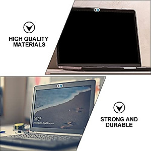 SOLUSTRE Computer Camera Computers Laptops 6 pcs Laptop Webcam Webcam Cover Sticker Blocker for Laptop Webcam Metal Camera Cover Slide Cover Webcam Privacy White Slides Pc Camera