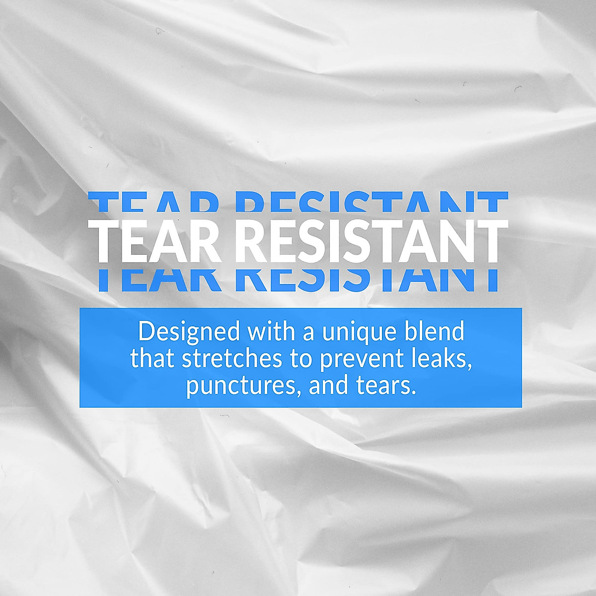 Reli. SuperValue Trash Bags 13 Gallon | 1000 Count | Tall Kitchen Garbage Bags Bulk - Clear | 13 Gallon Clear Trash Bags / Trash Can Liners for Garbage | Made for 12 Gal, 13 Gal, 16 Gal - Unscented