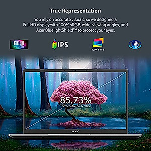 Acer Swift X SFX14-41G-R1S6 Creator Laptop | 14" Full HD 100% sRGB | AMD Ryzen 7 5800U | NVIDIA RTX 3050Ti GPU | 16GB LPDDR4X | 512GB SSD | Wi-Fi 6 | Backlit KB | Amazon Alexa | Windows 10 Home