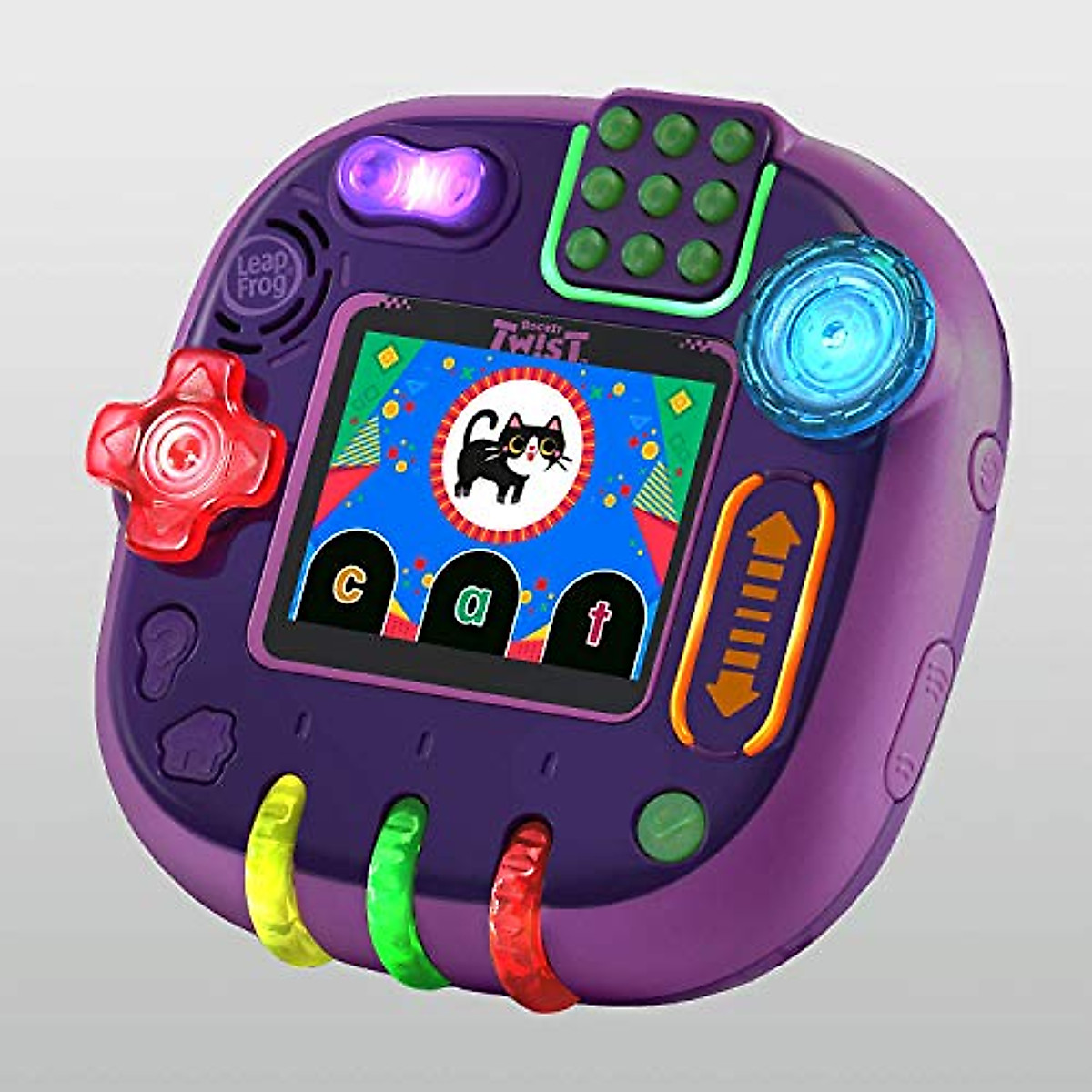 LeapFrog RockIt Twist Handheld Learning Game System, Purple