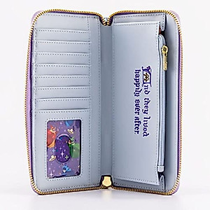 Loungefly Disney Princess Castle Series Sleeping Beauty Zip-Around Wallet Princess Castle Series Sleeping Beauty One Size