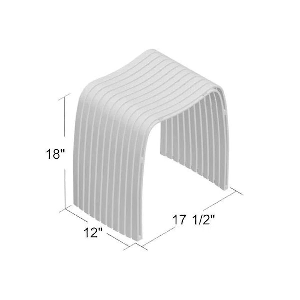 CVMFVR Bamboo M Stool(The Color is as Shown in The Main Picture)