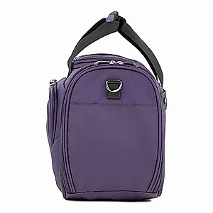Travelpro Maxlite 5 Softside Lightweight Underseat Carry-On Travel Tote, Overnight Weekender Bag, Men and Women, Imperial Purple, 18-Inch