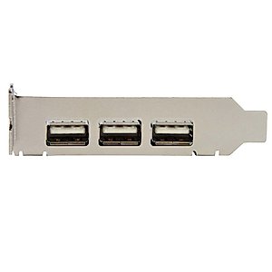 StarTech.com 4 Port PCI Express Low Profile High Speed USB Card - PCIe USB 2.0 Card - PCI-E USB 2.0 Card , TAA (PEXUSB4DP)