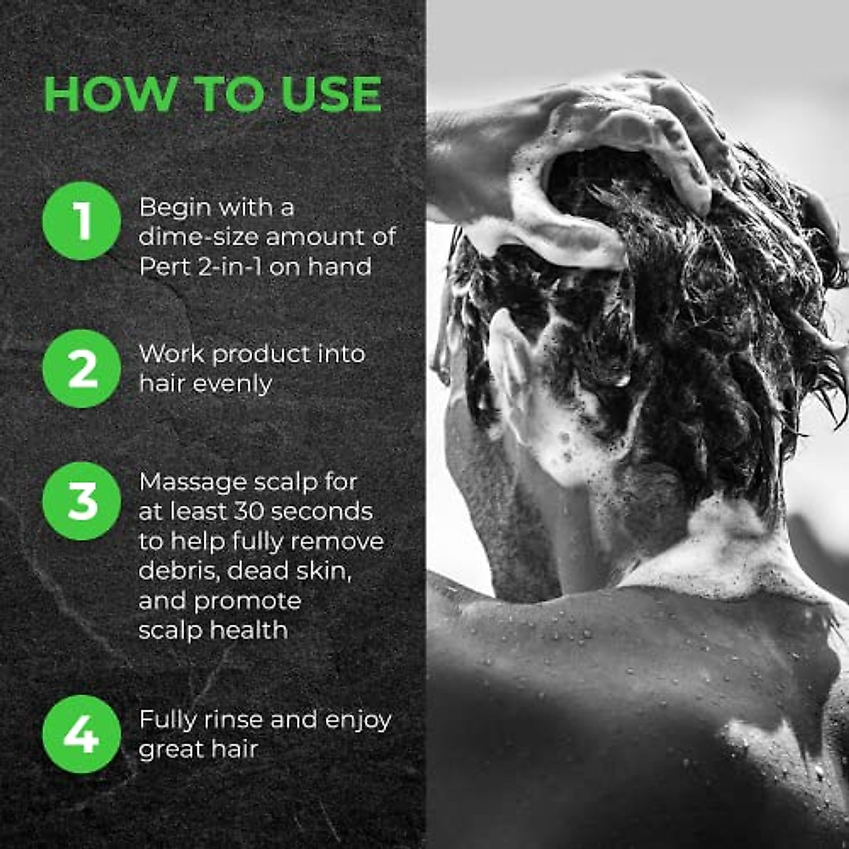 2-In-1 Shampoo and Conditioner by Pert - 33.8 Fl Oz - for Normal Hair - Classic Clean for Healthy and Strong Looking Hair - Removes Build-Up and Gently Moisturizes