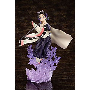Kotobukiya Demon Slayer: Kimetsu no Yaiba; Shinobu Kocho ArtFX J Statue, Multicolor
