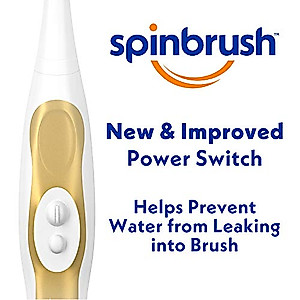 Spinbrush PRO CLEAN Refill, Medium Bristles, Includes 2 Replacement Heads for Battery Powered Toothbrushes