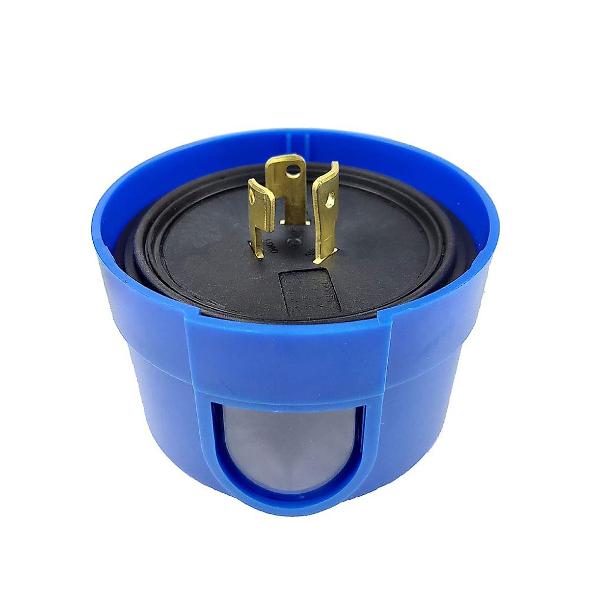 WEITUO IP66 Twist Lock photocell Outdoor Light Sensor with Base Installation Bracket CE Approved Twilight Switch for Outdoor Street Lighting,Blue