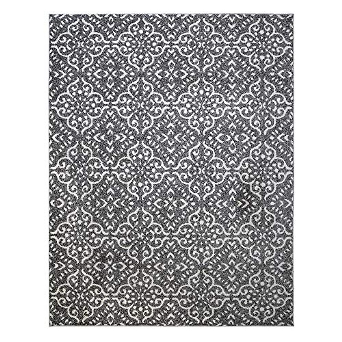 Gertmenian Area Rug 3 Piece Sets Non-Shedding Soft Modern Contemporary Carpet pc Living Room Dining Entryway Bedroom Runner Rugs Gift Set, 2x6 5x7 8x10 Large, Brown Abstract Floral, 81741