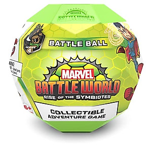 Funko Marvel Battleworld Series 4: Rise of The Symbiotes - Venom Miniature Figure Battle Ball - Multicolor Vinyl Toy