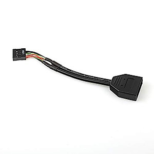 Silverstone Tek Internal 19-Pin USB3.0 to USB2.0 Adapter Cable (G11303050-RT)