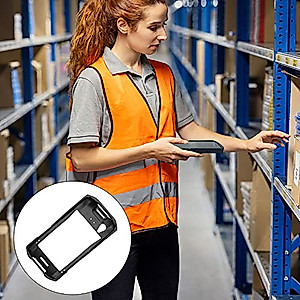 Scanner Protective Cover for Zebra Symbol Tc21 Tc26,Scanner Tc21 Case,Slim Hard Shell Cover for Zebra Symbol TC21 TC26 Mobile Computer Scanner,Handheld Barcode Touch Mobile Computer Accessories,Black