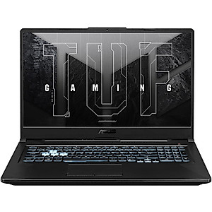 Asus TUF F17 Gaming Laptop | 17.3" FHD 144Hz | Intel 6-Core i5-11400H >i7-10870H | 64GB DDR4 1TB + 1TB SSD | GeForce RTX 3050 4GB Graphic | Backlit Thunderbolt4 Win11 Black + 32GB MicroSD Card