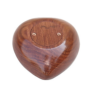 Wooden Cross Heart Keepsake Pet Cremation Urn | Decorative Urn for Cat & Dog Ashes | Funeral Urns | Pet Memorial Urns | Cat Urns | Decorative Urns | Handmade Urns