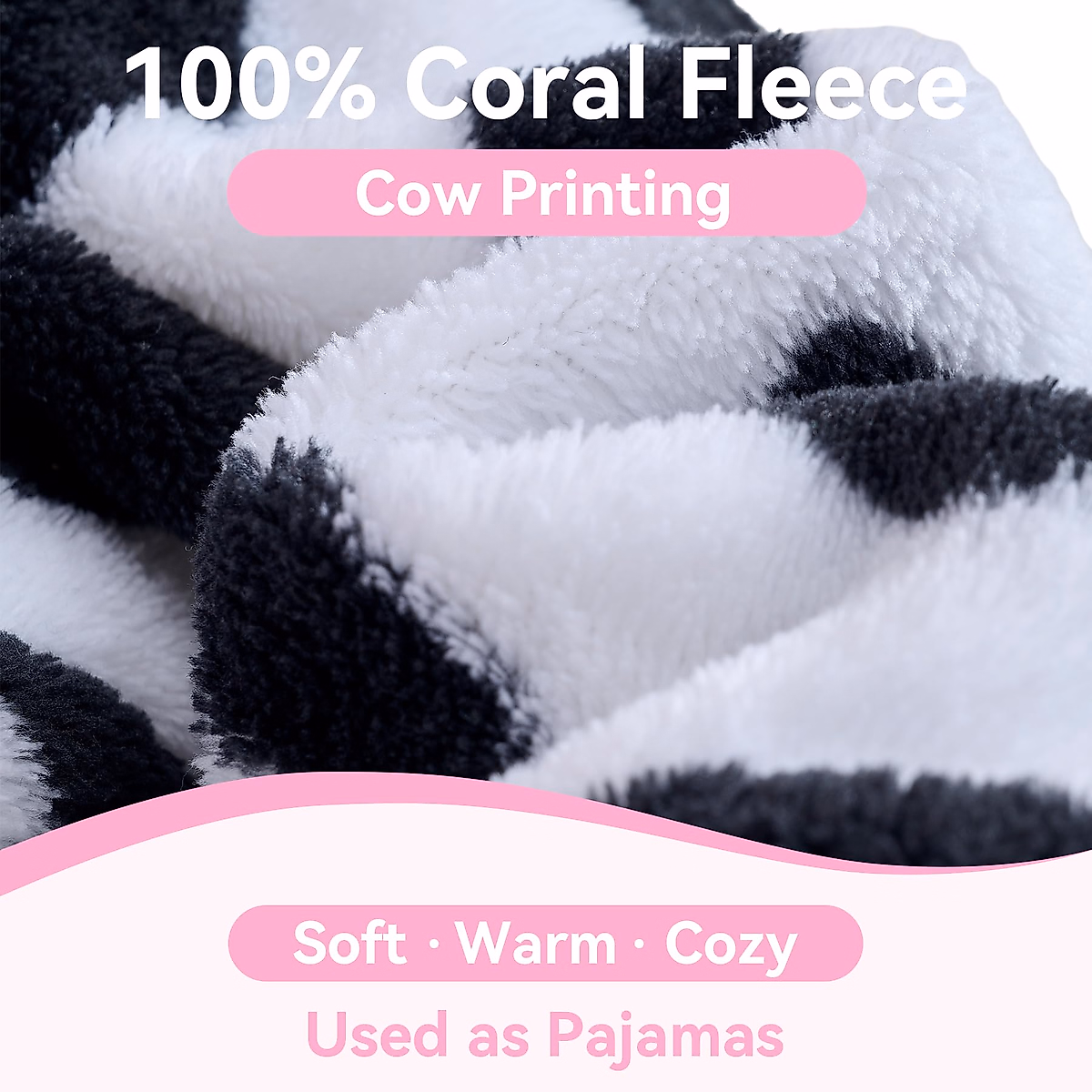 familus Cow Costume Kids Girls Boys Halloween Costumes for 9-10 Years,Warm Soft Unisex Kid Animal Cow Onesie Dress Up Costume for Play