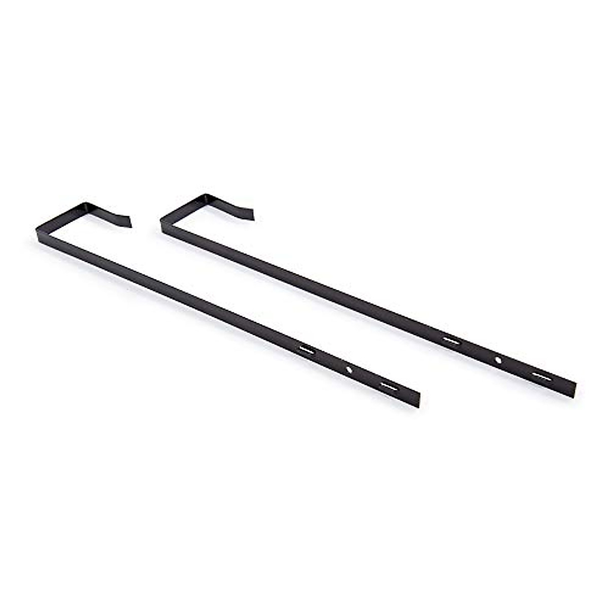 Truu Design Over-The-Door Classic Full Length Mirror,12 x 48 inches, Black, Wall Mounted Mirror, Large Body Mirror with Rectangular Framed for Bedroom Bathroom Living Room Décor